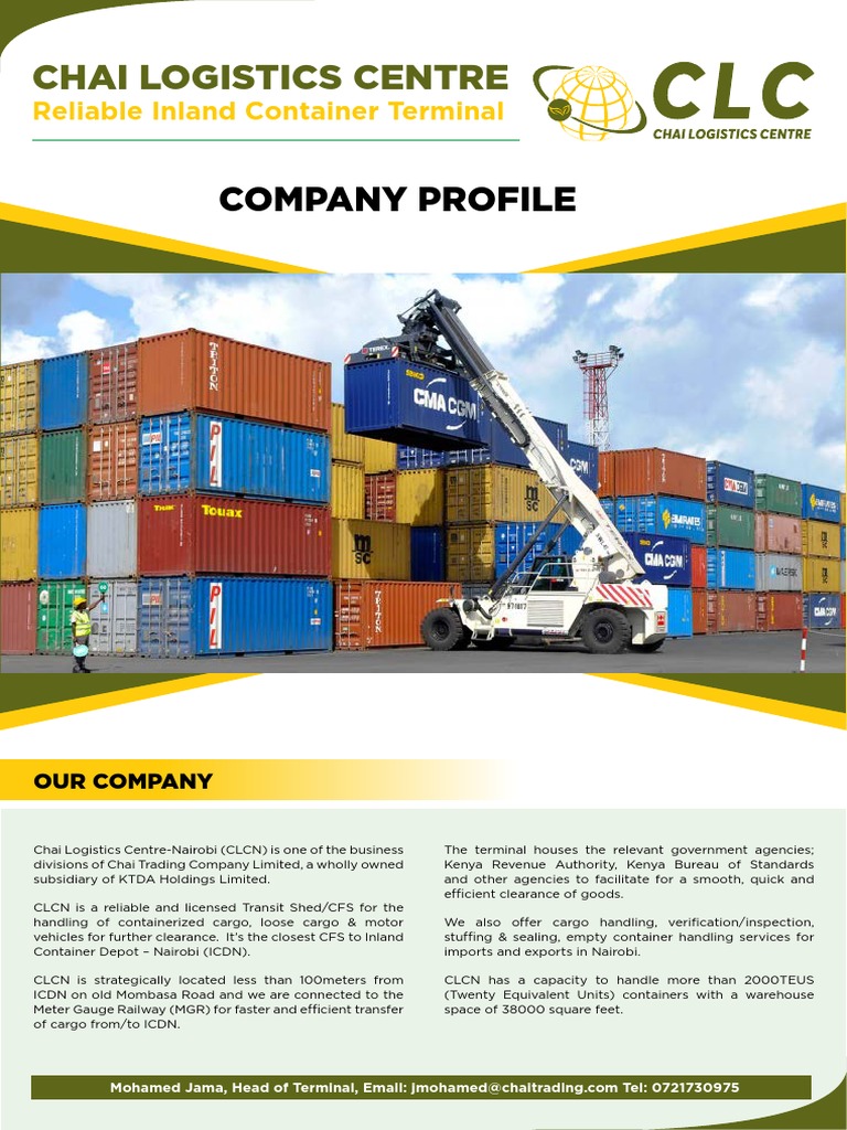 CLC Profile | PDF | Cargo | Containerization