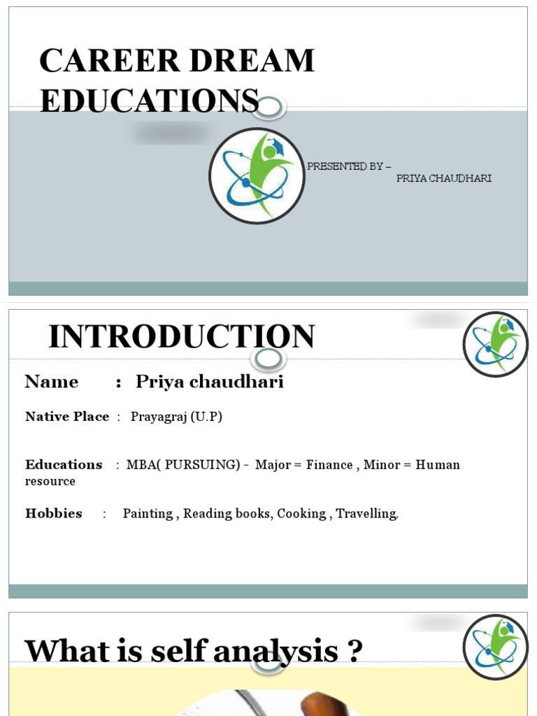 Priya Career Dreams Education | PDF