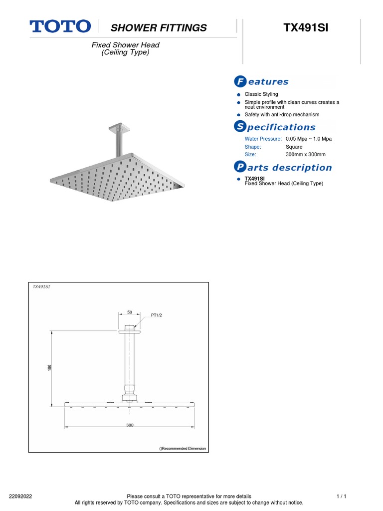Tx491si Spec | PDF