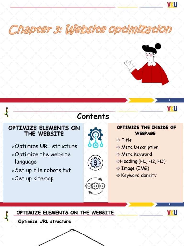 Chapter 3 Website Optimization 1 | Download Free PDF | Search Engine Optimization | Html Element