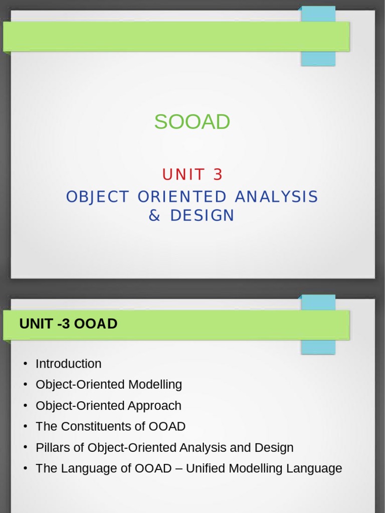 OOAD | PDF | Art | Computers
