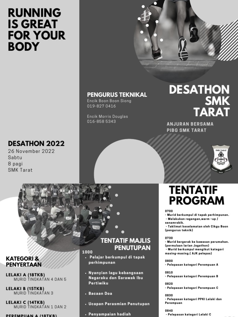 Pamplet Desathon SMK Tarat 2022 | PDF