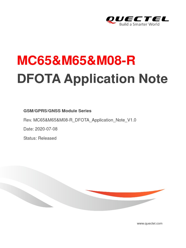 MC65&M65&M08-R: DFOTA Application Note | Download Free PDF | Hypertext ...