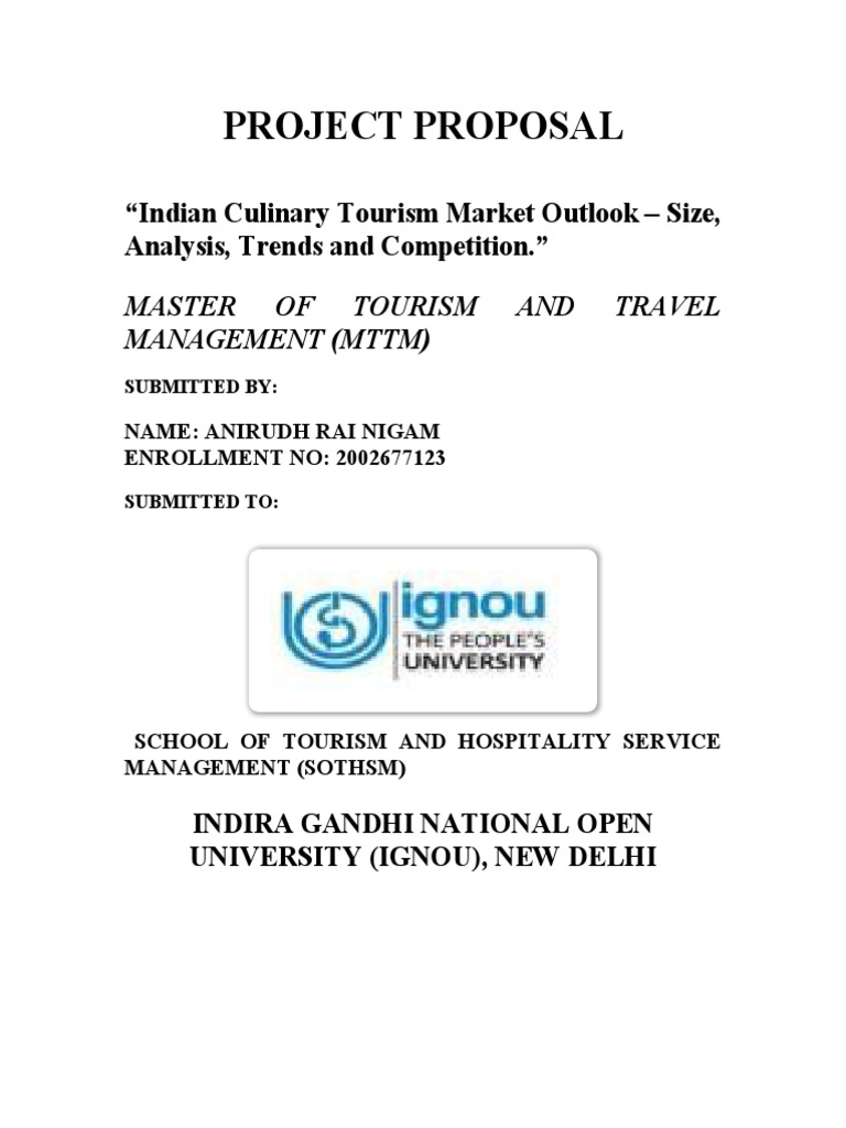 Project Proposal | PDF | Tourism