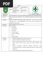 SOP Ultrasonografi (USG) | PDF