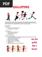 Understanding Galloping Movement | PDF
