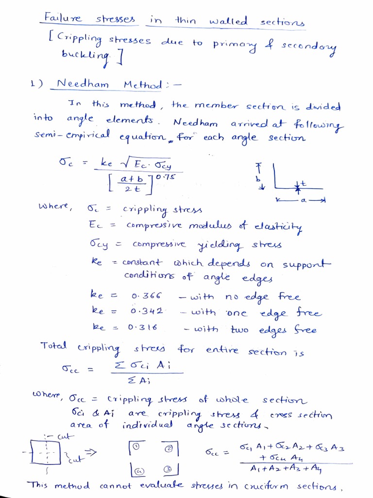 Needham and Gerard Methods | PDF