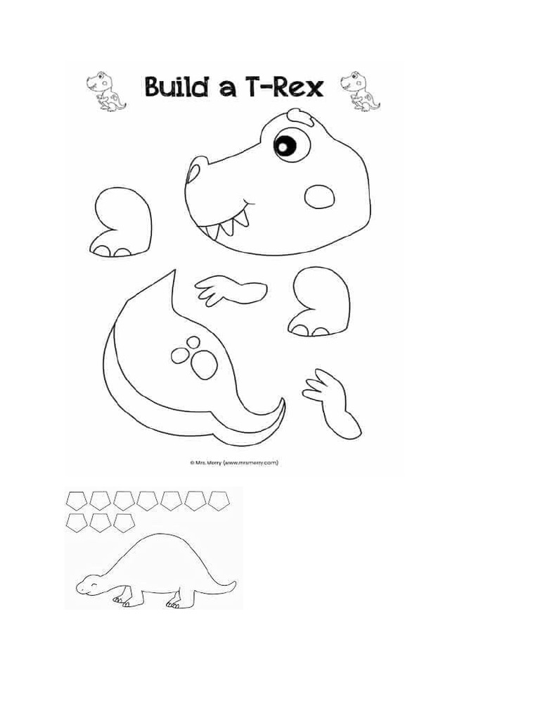 Macheta Colectiva - Confectionare Dinozauri | PDF