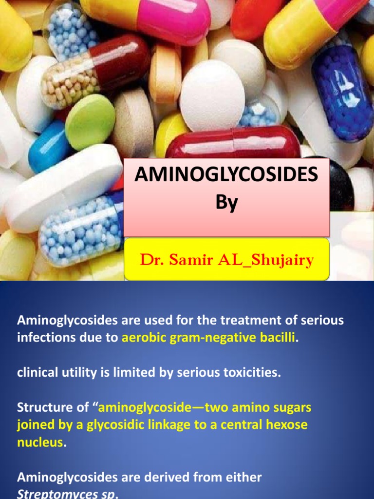 AMINOGLYCOSIDES | PDF | Biochemistry | Chemistry