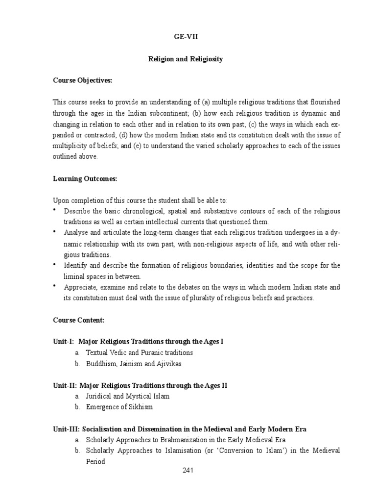 Understanding Indian Religious Traditions | PDF | Sufism | Indian Religions