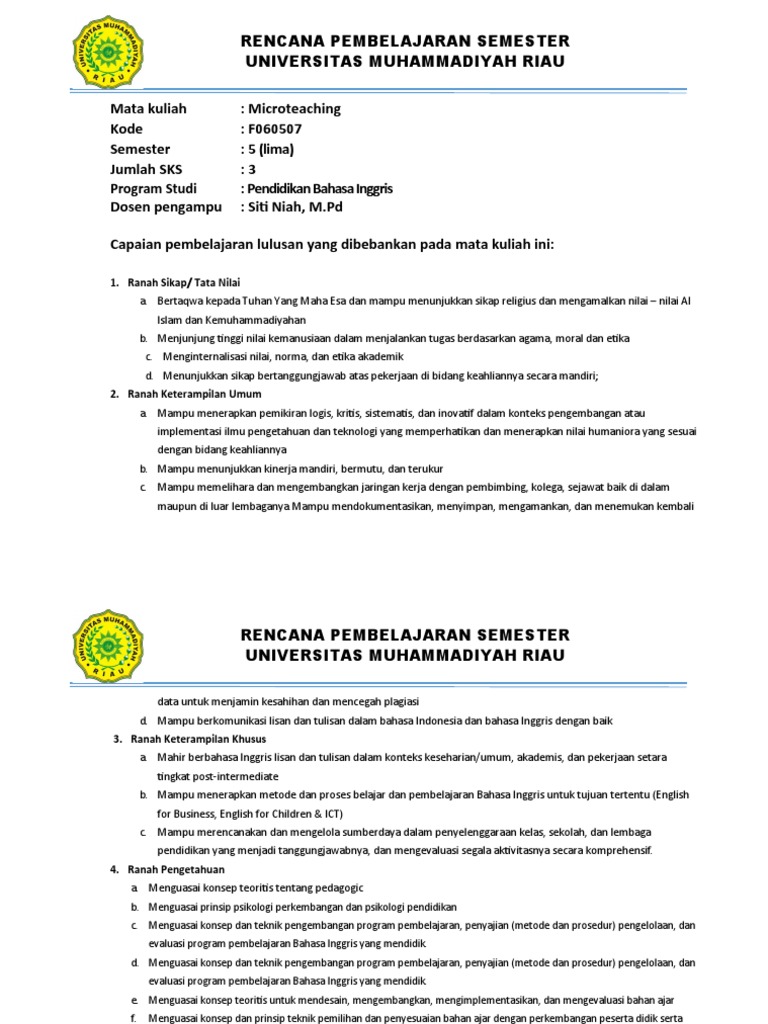 A2024 Rps Microteaching | PDF