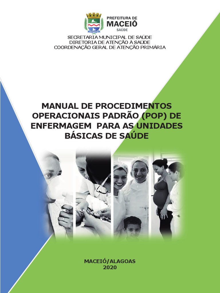 Manual de Procedimentos Operacionais Padrão (Pop) de Enfermagem para As ...
