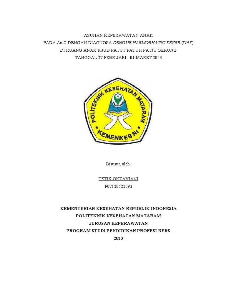 LP Anak DHF SDKI SLKI SIKI Vio | PDF