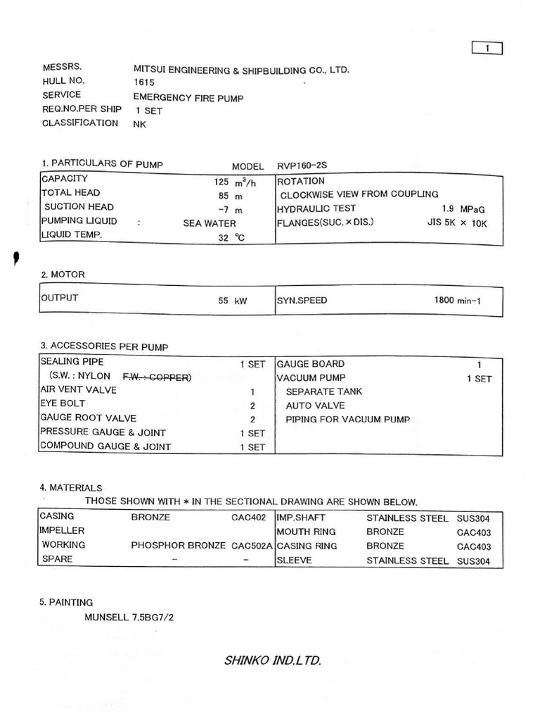 Emr - Fire Pump & Hydrophore Pump | PDF