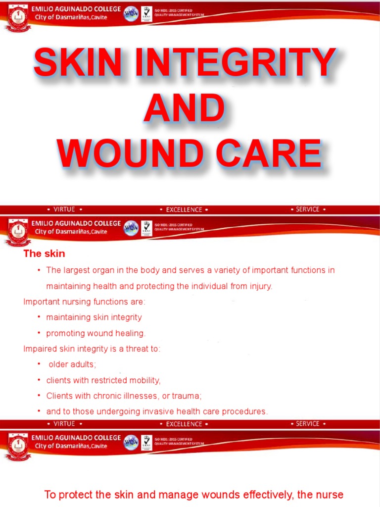 SKIN-INTEGRITY-WOUND-CARE | PDF | Wound Healing | Scar