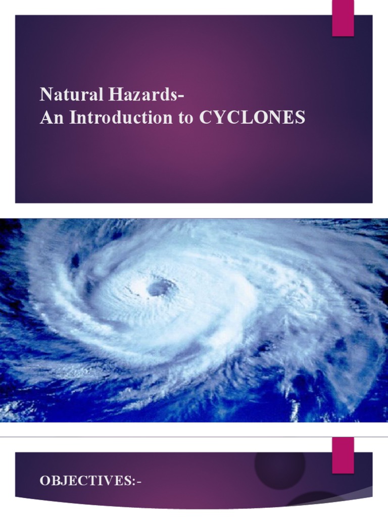 Causes and Distribution of Cyclones | PDF | Tropical Cyclones | Eye ...