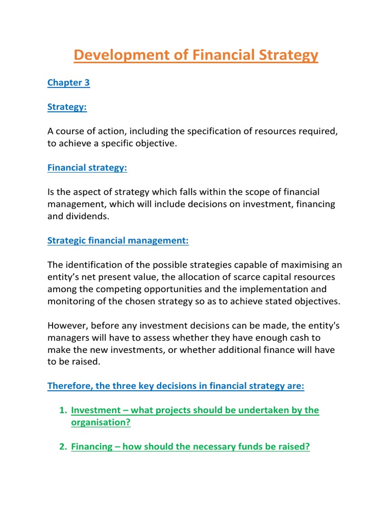 F3 Chapter 3 | PDF | Finance & Money Management