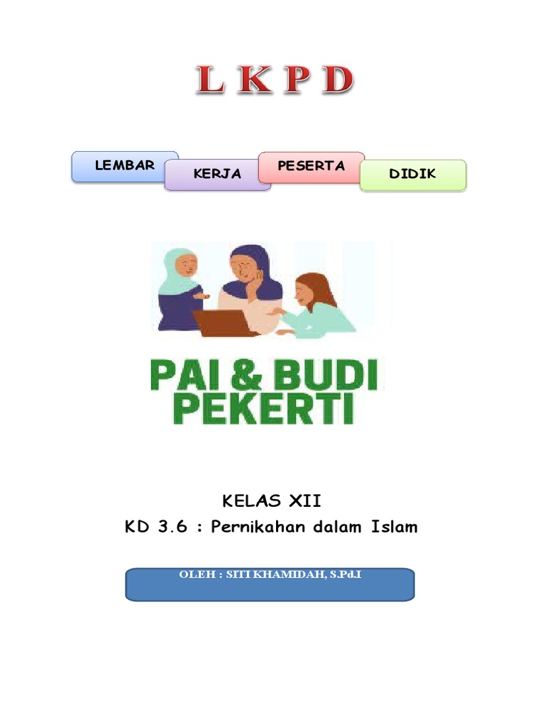 LKPD PAI Pernikahan | PDF | Karier & Perkembangan | Sains & Matematika