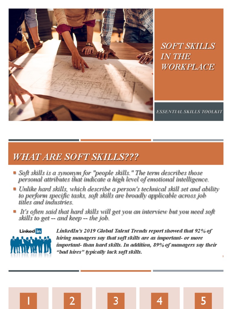 Soft Skillsinthe Workplace | PDF | Skill | Communication