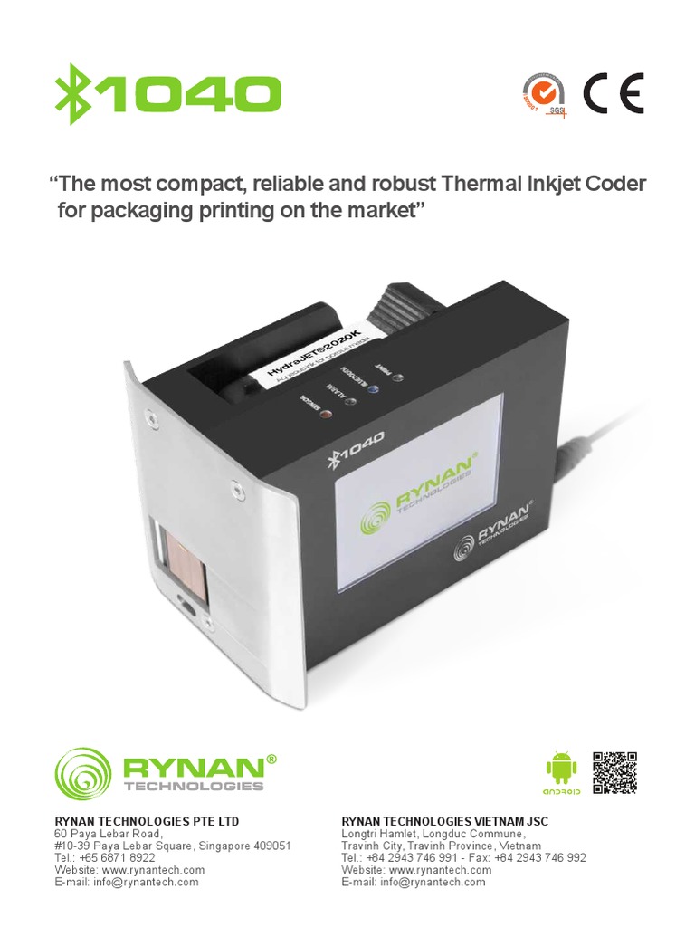 Rynan B1040 | PDF | Information And Communications Technology ...