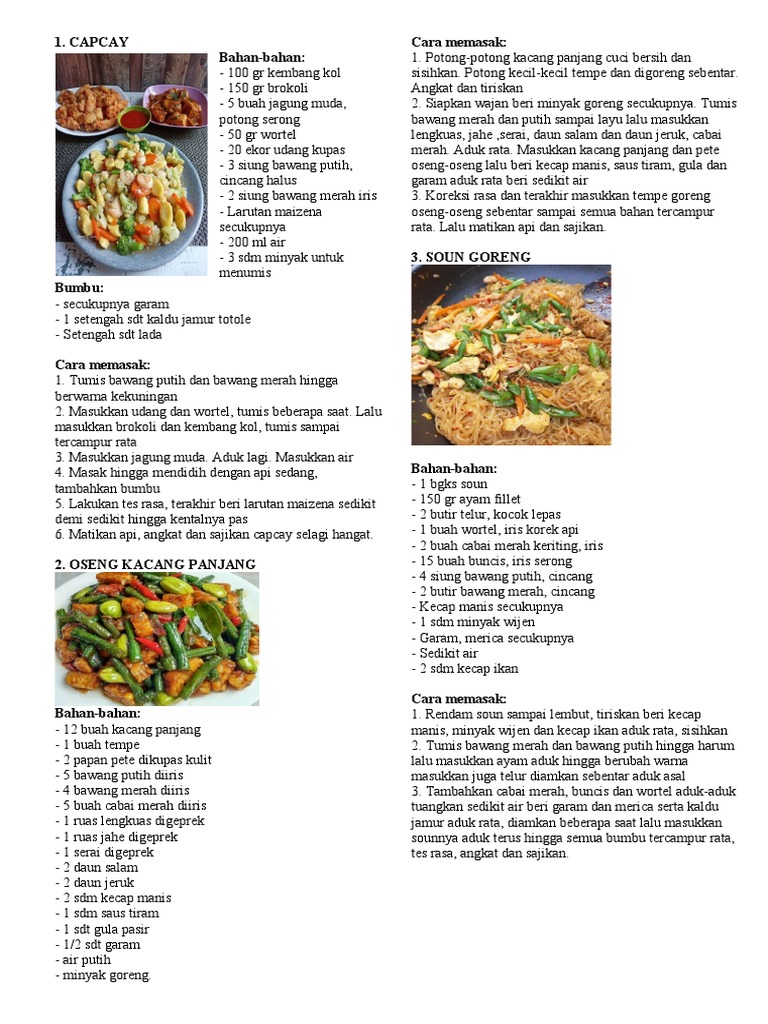 30 Resep Berbuka Puasa 29042020 | PDF