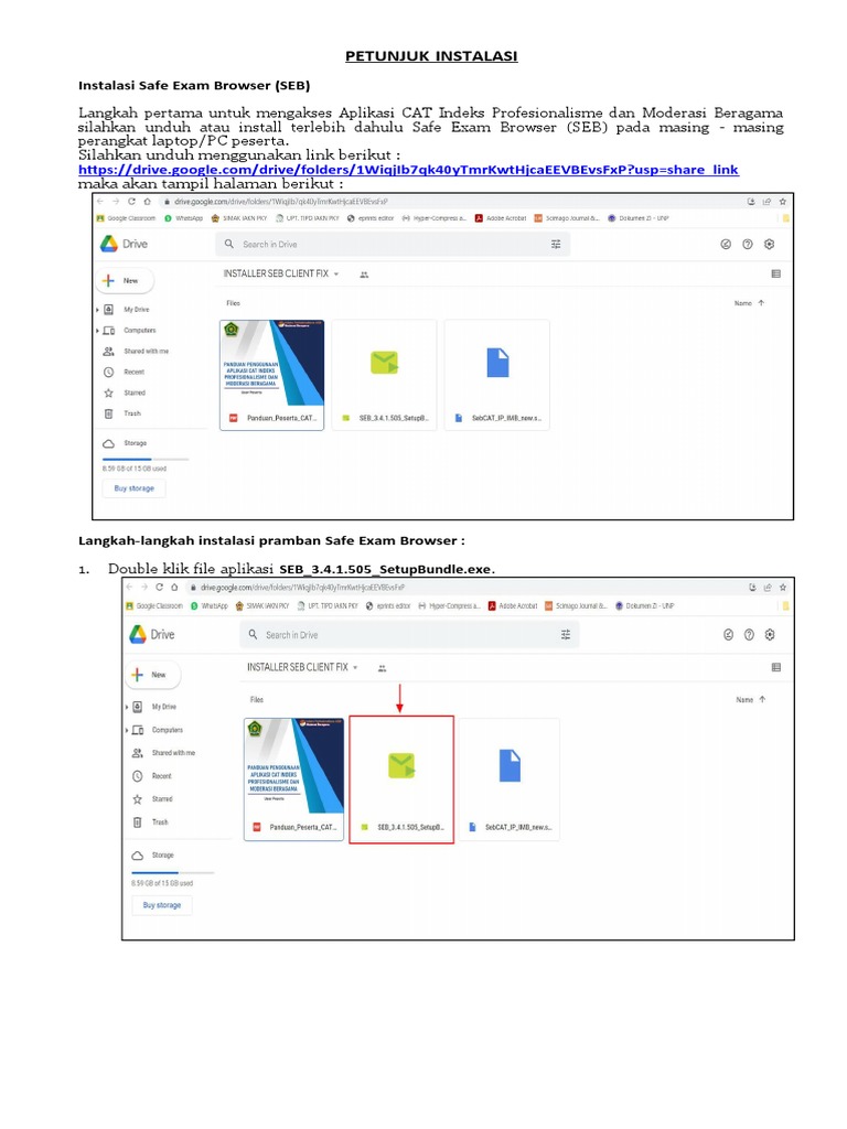 Instalasi Safe Exam Browser SEB | PDF | Komputer