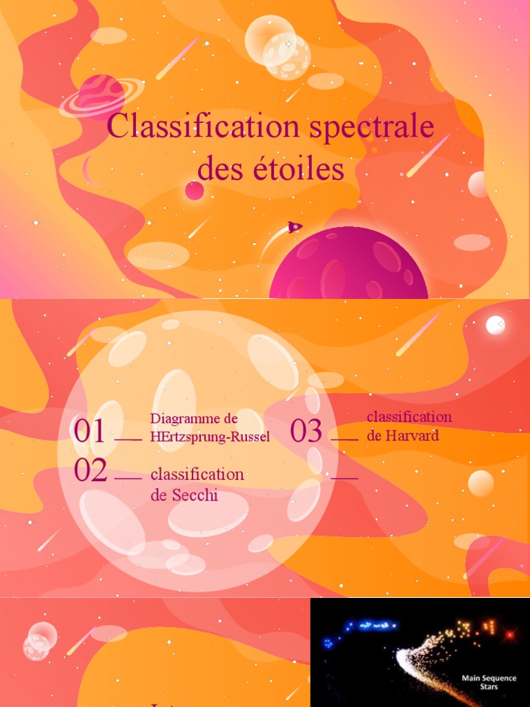 Classification Spectrale Des Étoiles | PDF | Étoiles | Astrophysique