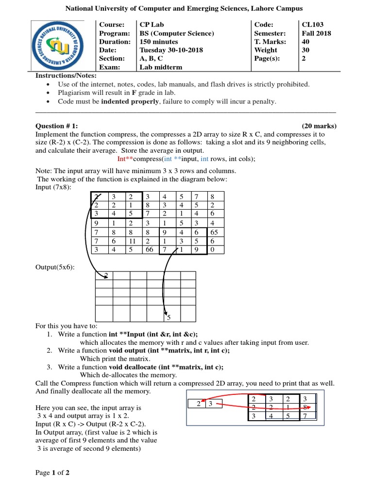 Instructionsnotes Int Int Pdf Integer Computer Science Constructor Object Oriented