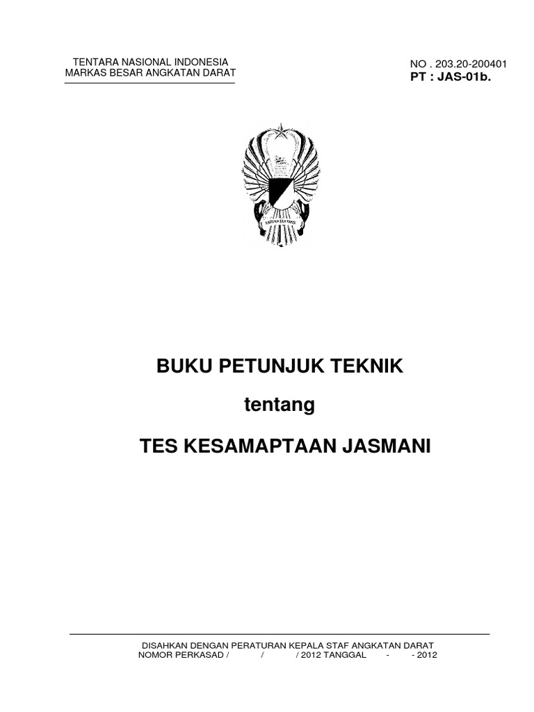 Juknik Tesmaptajas | PDF | Teknologi & Rekayasa