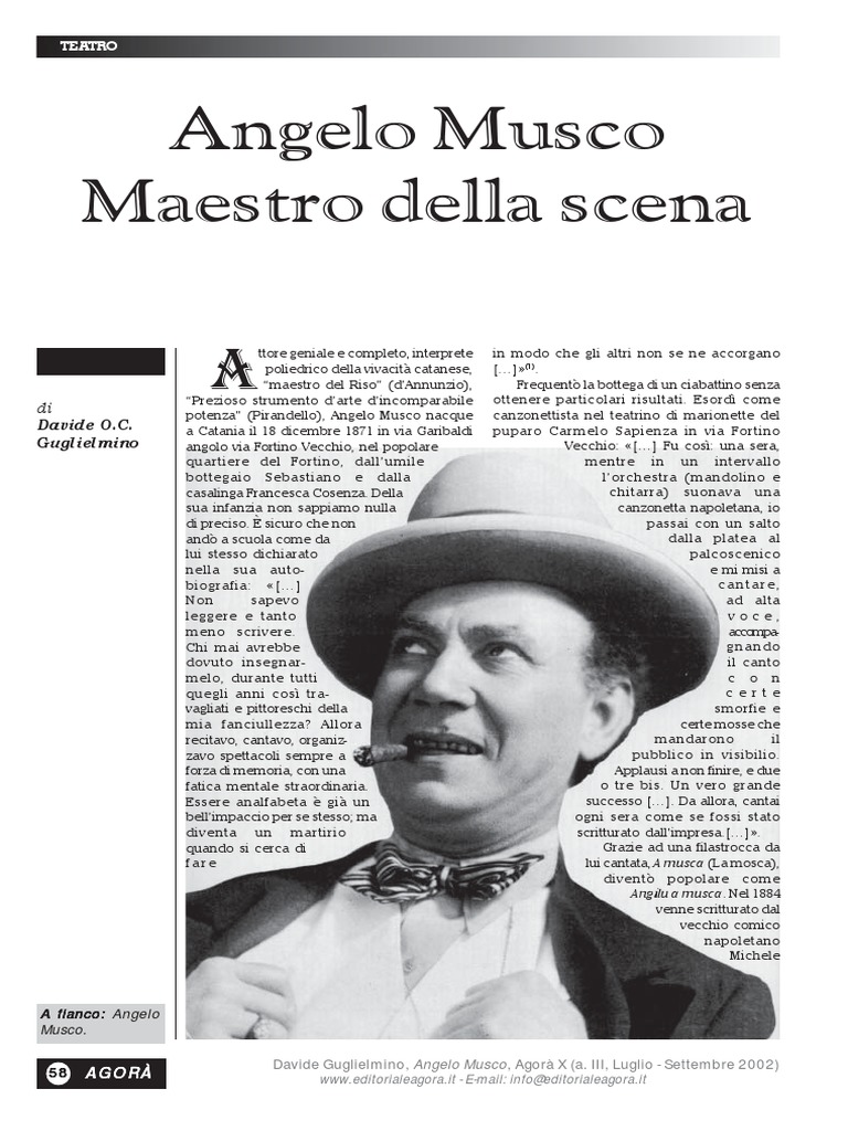 Angelo Musco | PDF
