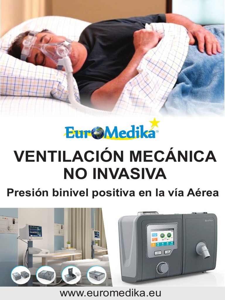 EURO MEDIKA - Brochure BIPAP | PDF | Neumonía | Enfermedad pulmonar ...