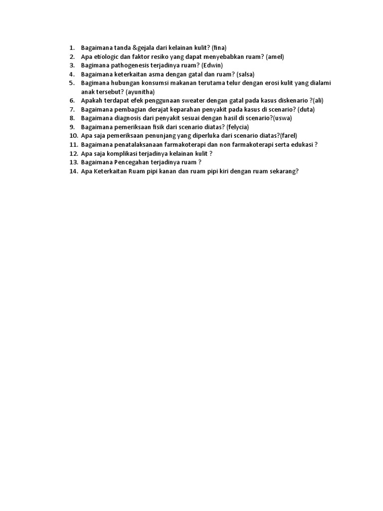 Ali Sofyan MSLH Integumen LBM 1 | PDF