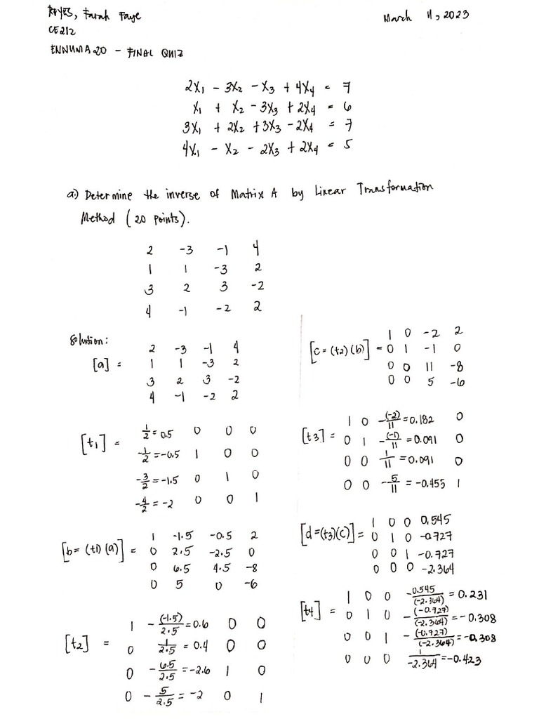 Final-Quiz Ennuma20 | PDF