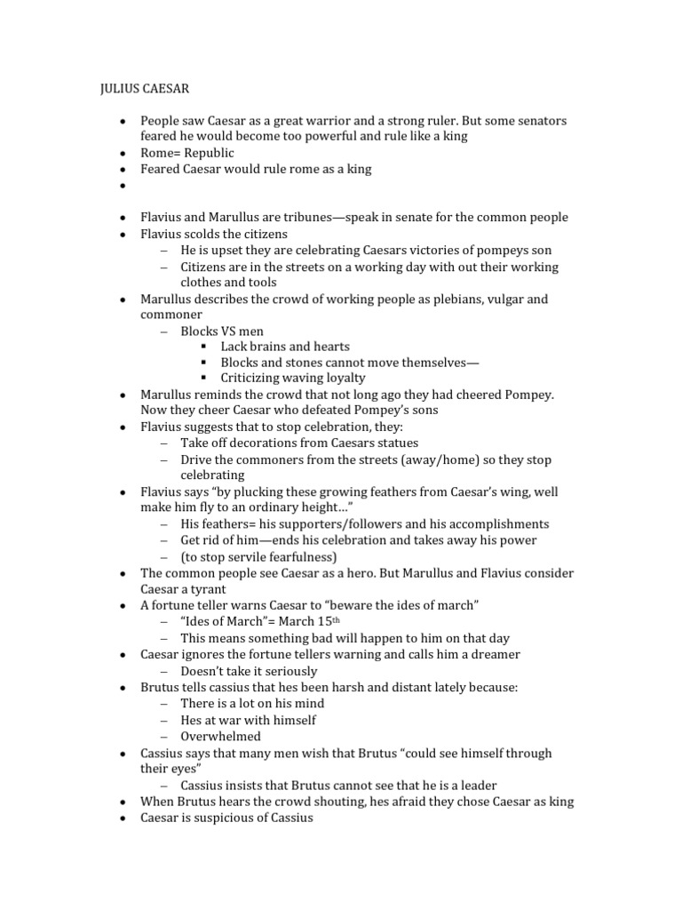 The Conspiracy Against Caesar: Senators Fear Caesar's Growing Power and ...