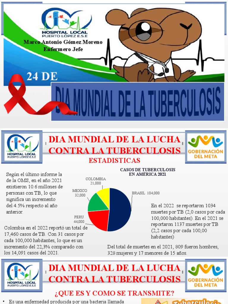 Diapositivas Tuberculosis para TV | PDF | Tuberculosis | Cuidado de la ...