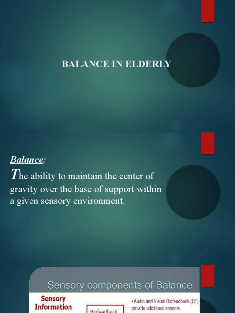 Balance | PDF | Balance (Ability) | Physiology