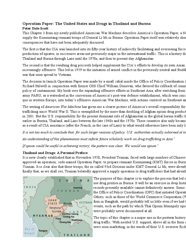 Operation Paper | PDF