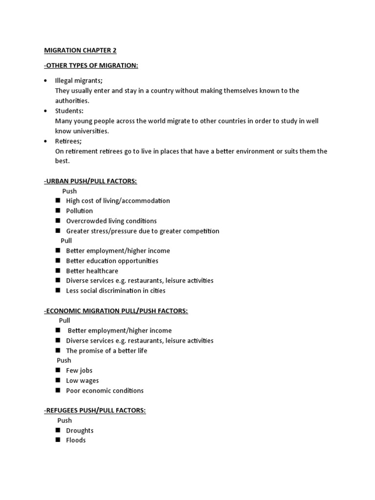 Migration | PDF | Cost Of Living | Human Migration