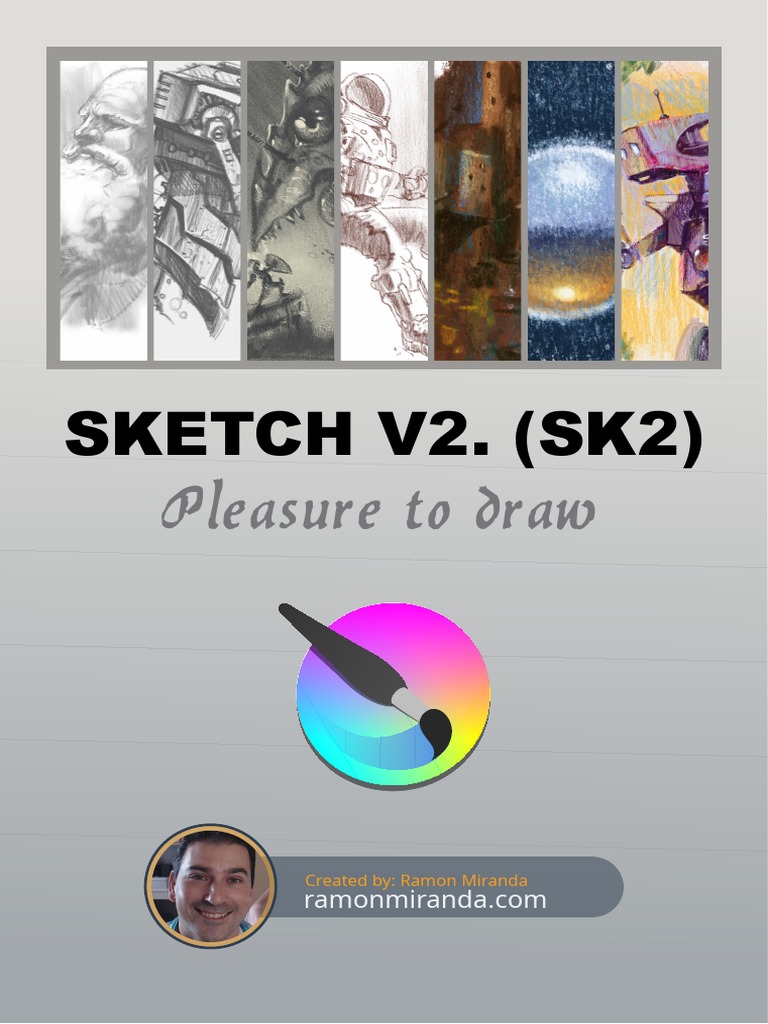Sketch V2. (Sk2) : Pleasure To Draw | PDF | Pencil | Drawing