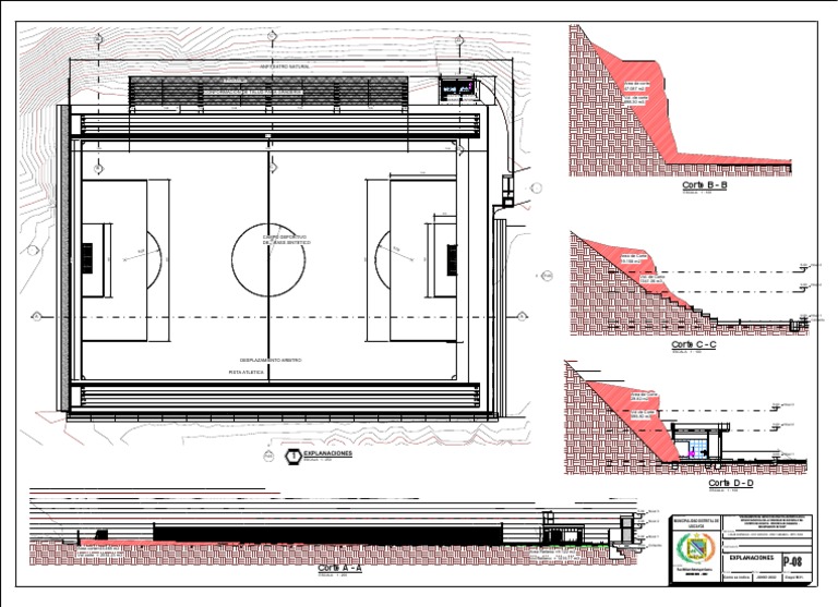 Corte B - B: Anfiteatro Natural | PDF