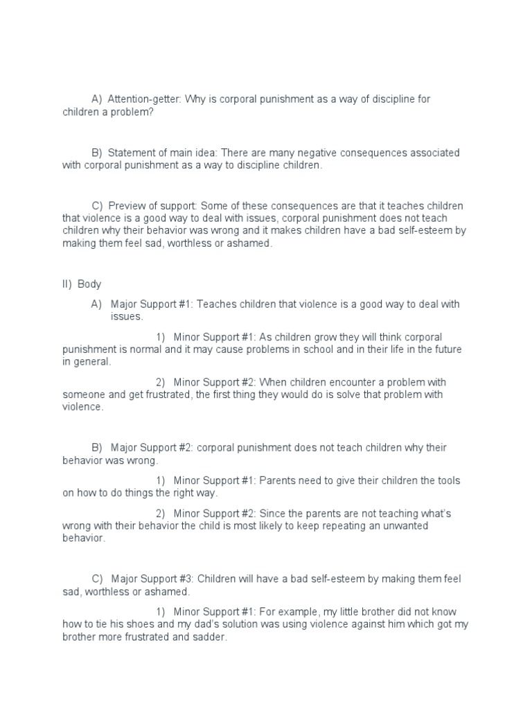 Corporal Punishment Harms Kids | PDF | Punishments | Violence