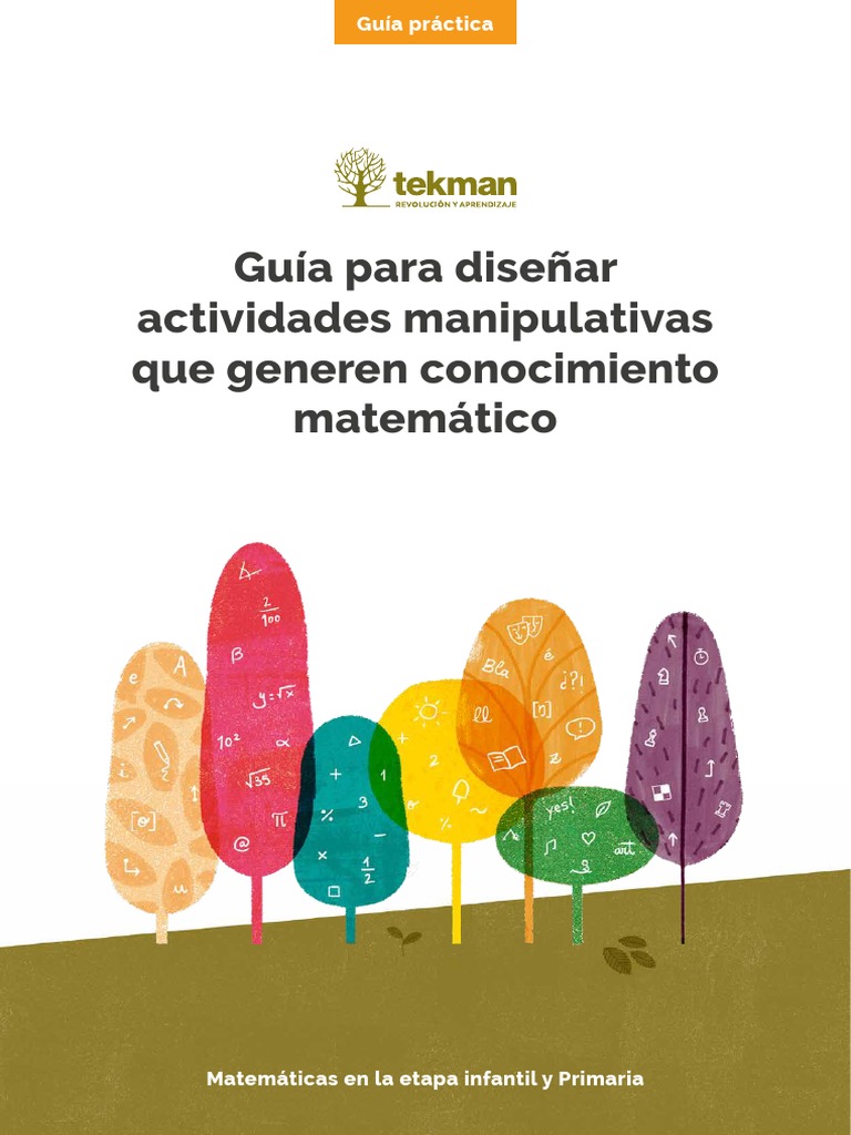 Guia Matematicas Manipulativas | PDF | Educación primaria | Pensamiento