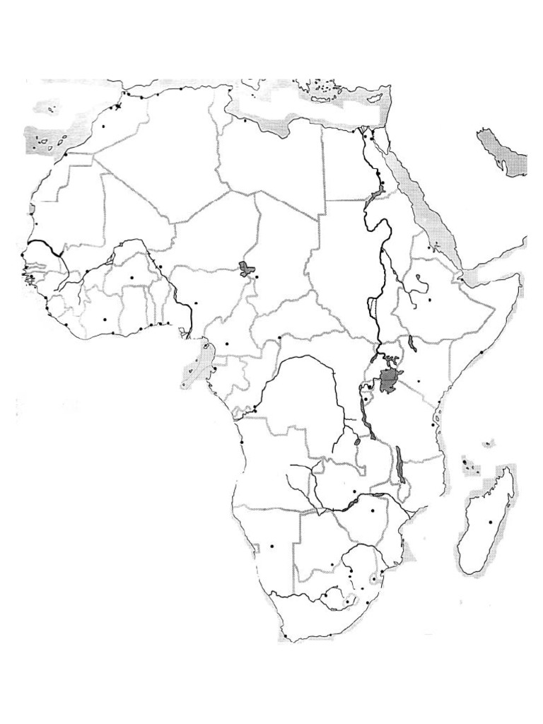 Afrika Vaktérkép | PDF