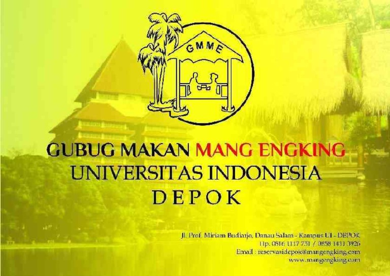 Mang Engking UI Depok - 01 | PDF