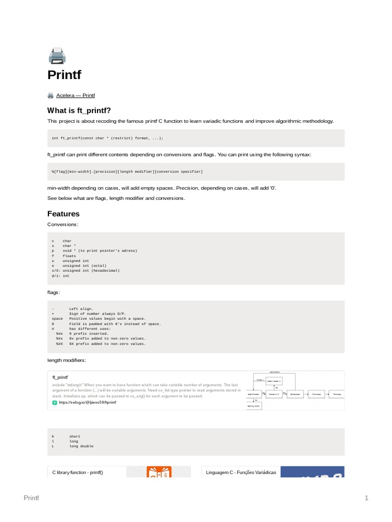 Printf | Download Free PDF | Software Engineering | Computer Programming