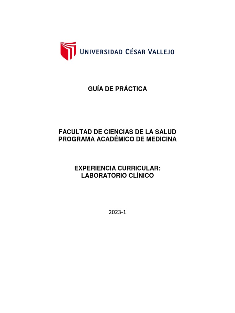 Guia Practica-Lab-Clinico | PDF | Leucocito | Sangre