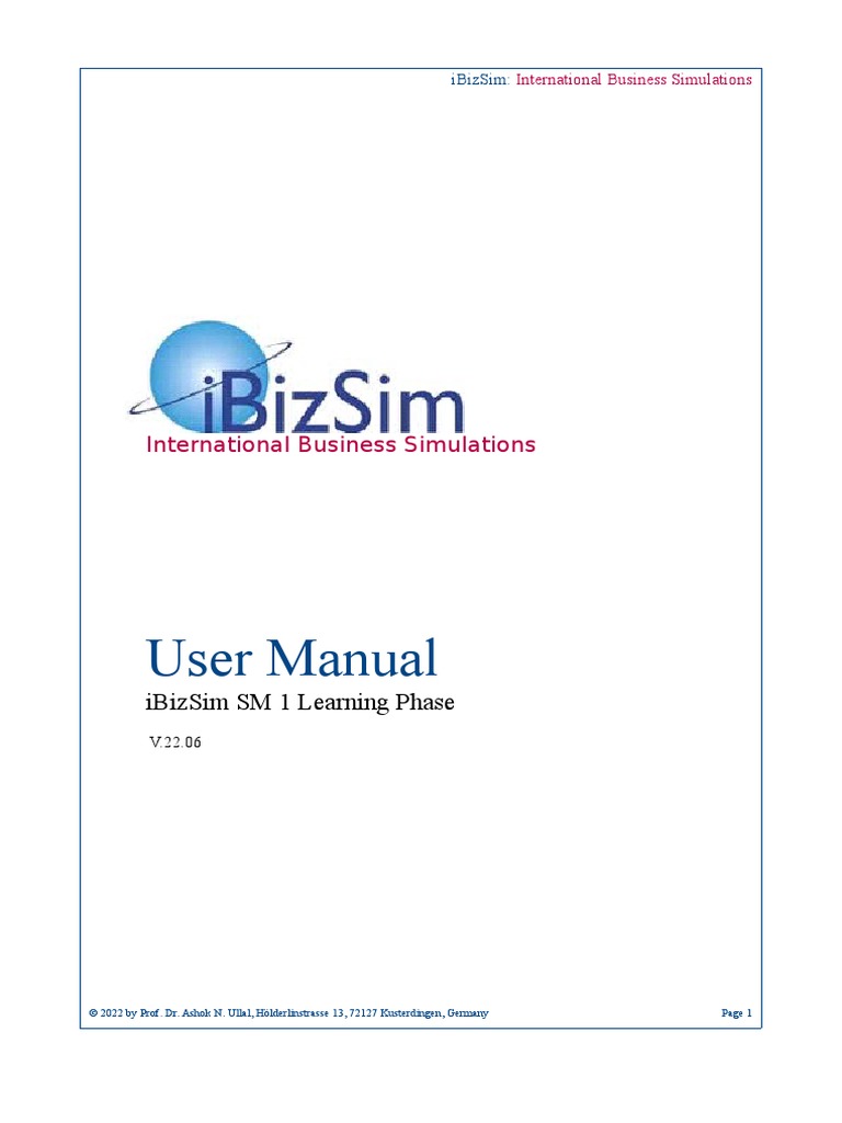 User Manual Learning Phase V2206 | PDF | Exchange Rate | Overdraft