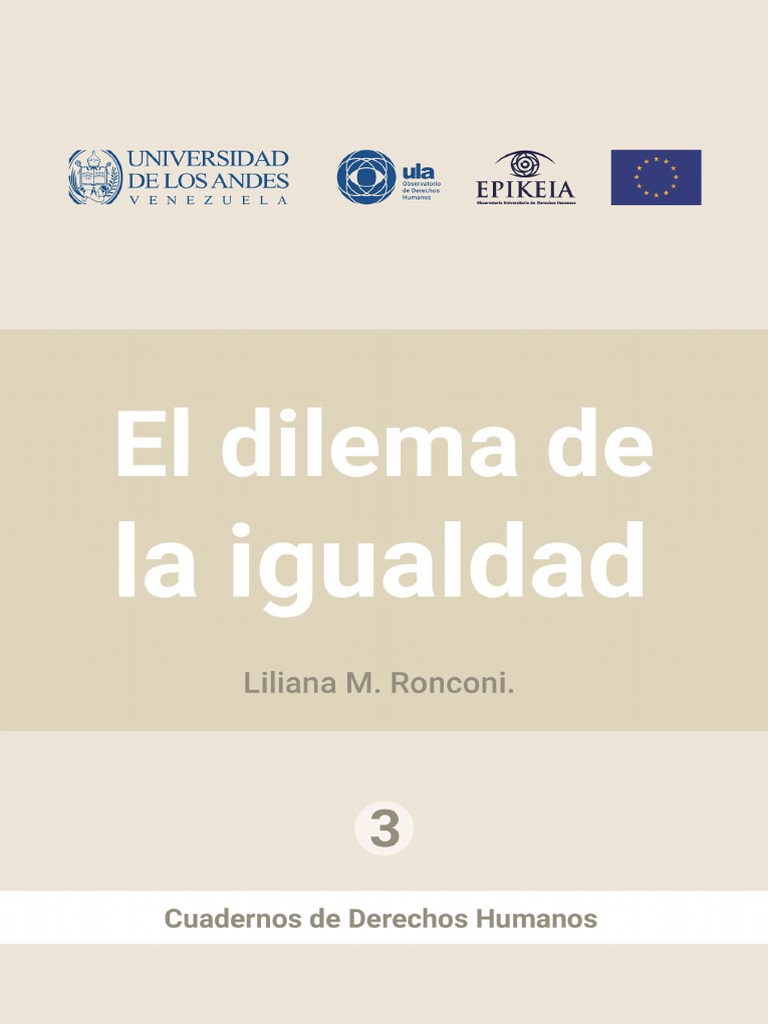 El Dilema de La Igualdad | PDF | Discriminación y relaciones raciales ...