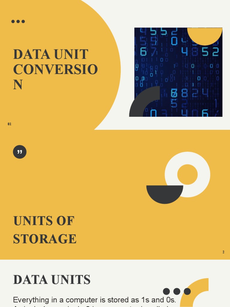 Data Unit Conversion | PDF