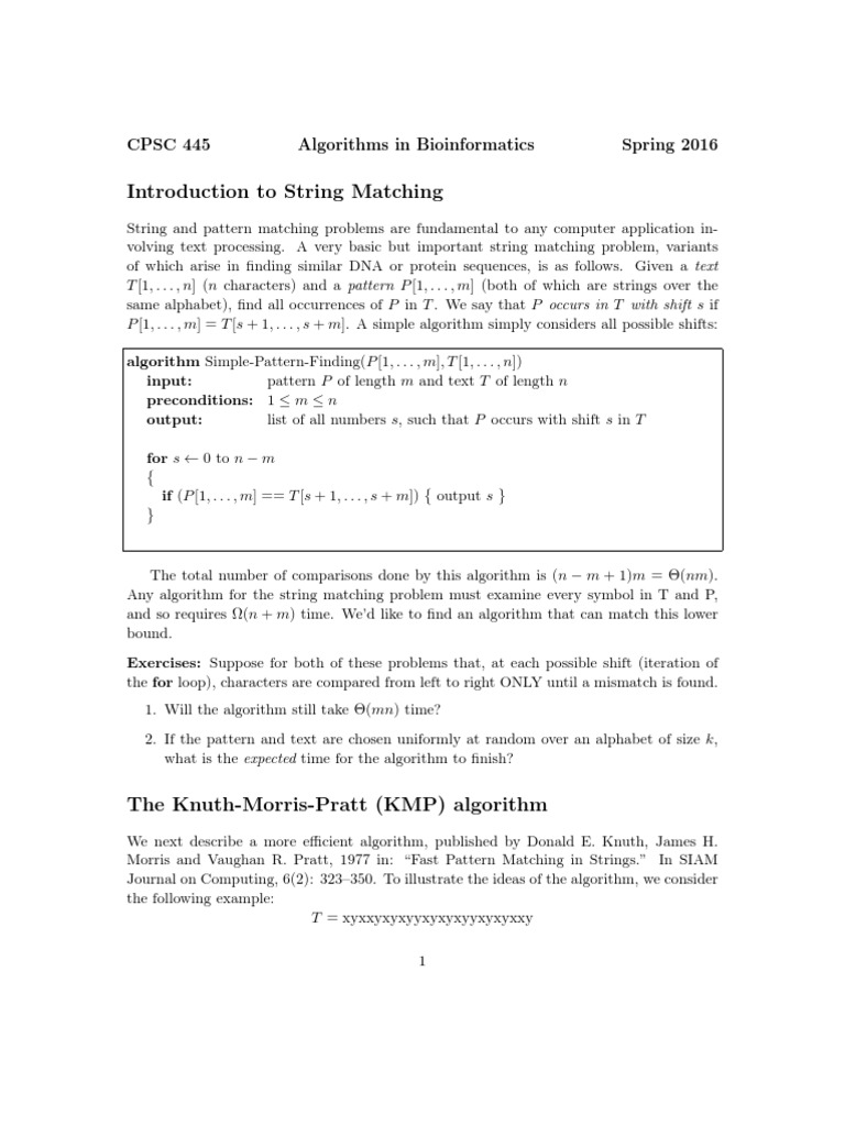 KMP 2 | PDF | Mathematical Logic | Mathematics
